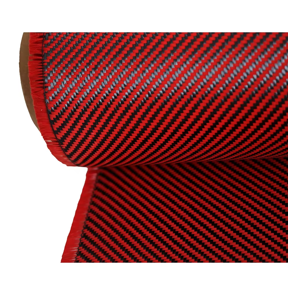 Twill Bicolourable Aramid fiber fabric - The leader in composites material